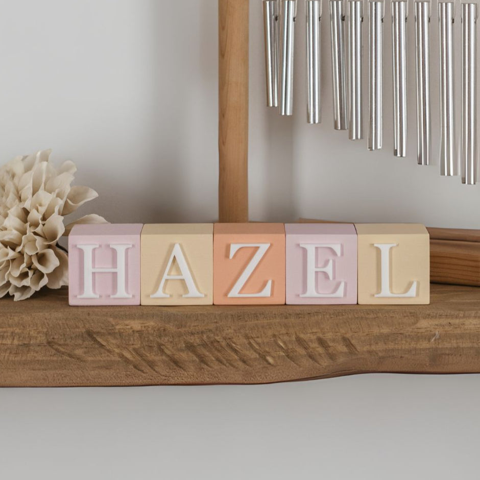 Personalised Name Blocks – Miss Ali's