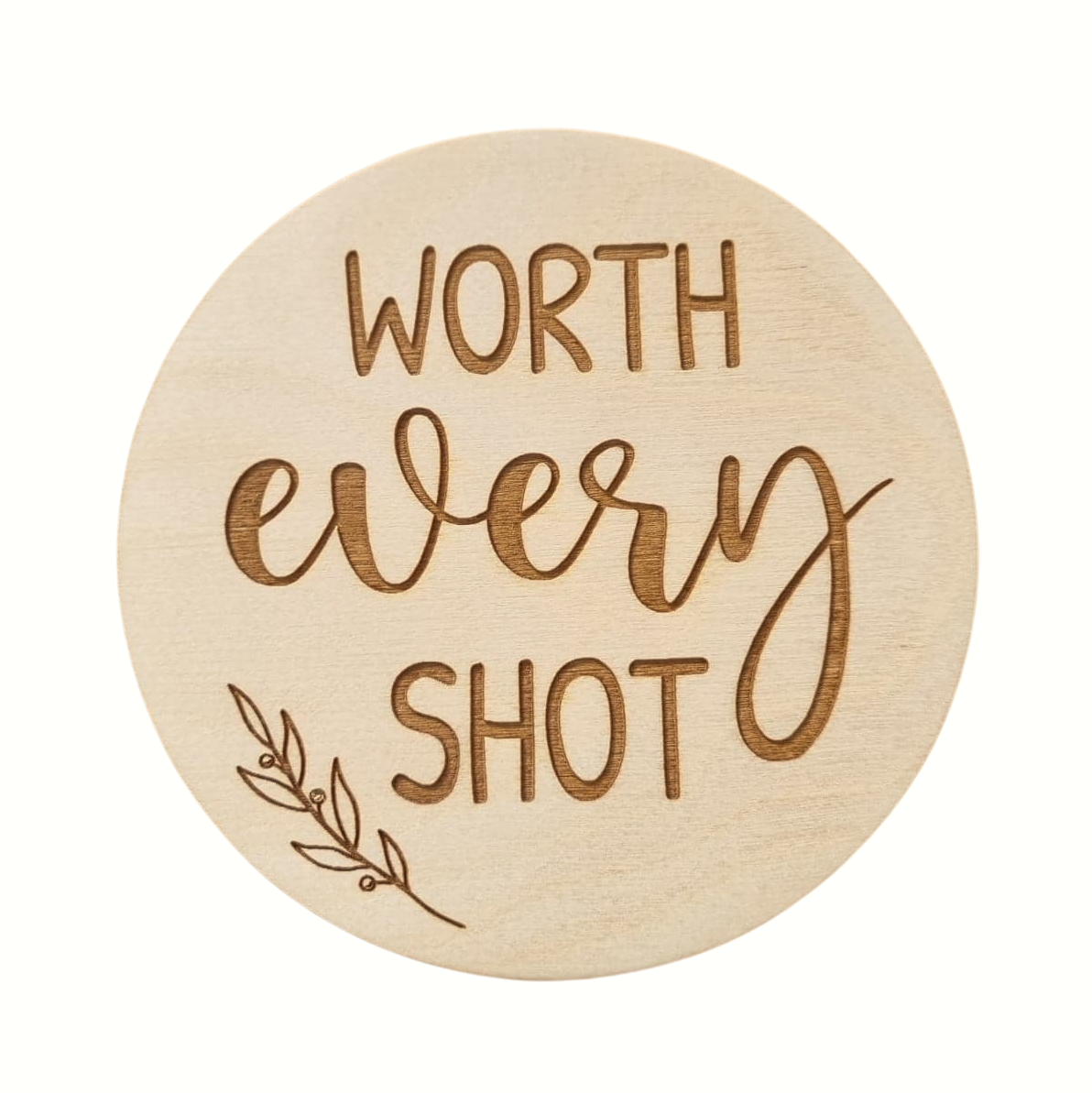 Worth Every Shot - IVF Pregnancy Plaque – Miss Ali's